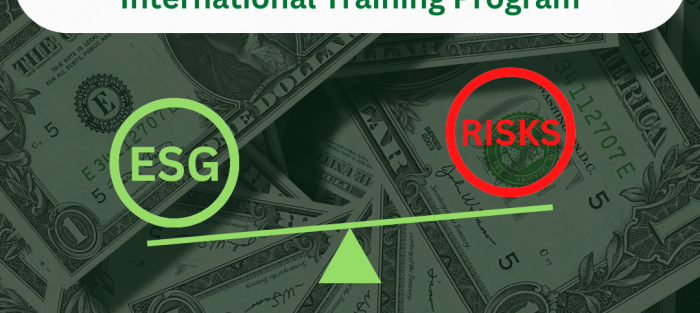 Advanced ESG and ESG Risk Management International Training Program – 3 ...